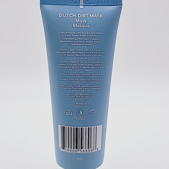 Bloomeffects | Skincare | Bloomeffects Dutch Dirt Mask | Poshmark
